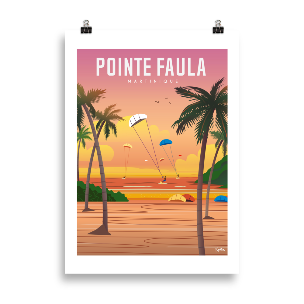 Pointe Faula | Les illustrations de Natea